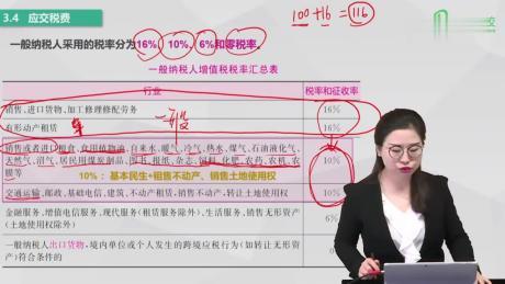 一般纳税人税率有哪些?