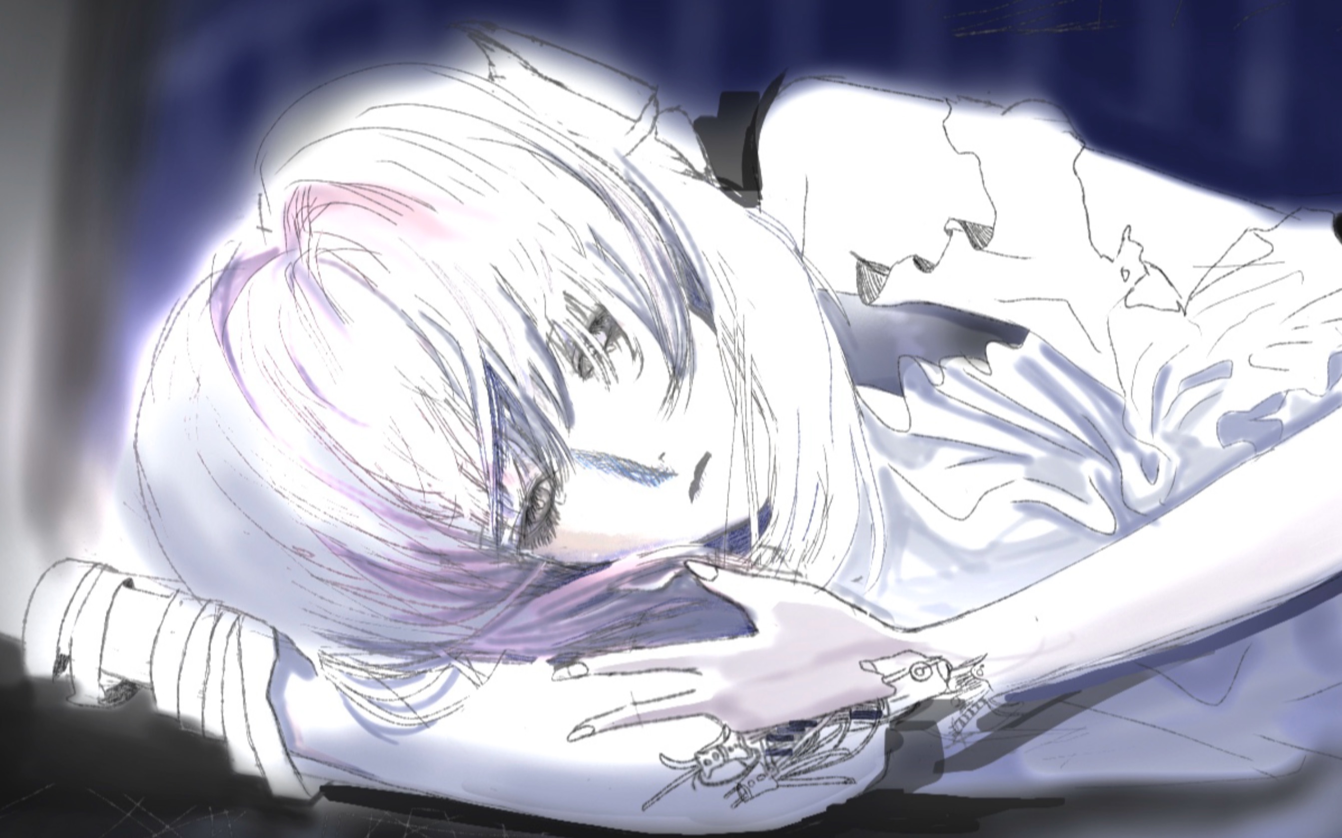 〖指绘〗「歌姬」 画世界 非教程 纯分享