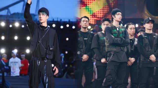 《这就是街舞3》王一博太抢眼!穿T恤配工装衬衫好帅气,挑染的头发超...