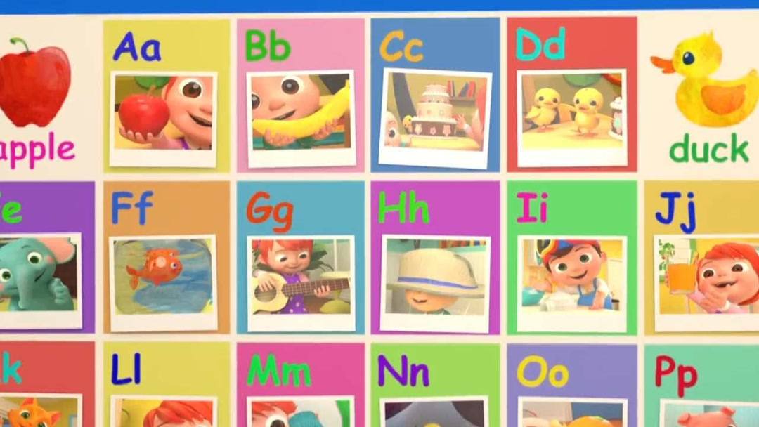 儿童歌谣:二十六个字母歌
