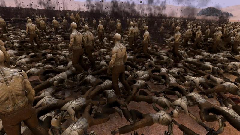 史诗战争模拟器游戏 3万僵尸能否感染5000投石机呢