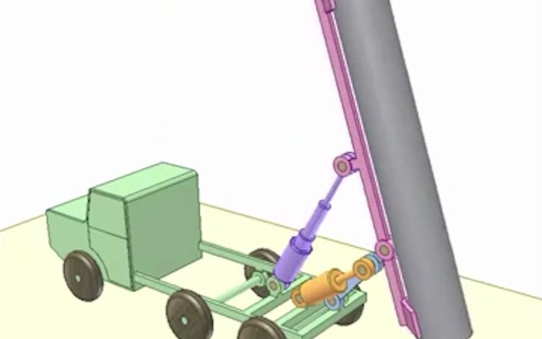 UG三维建模机械设计机构运动仿真动画Preo