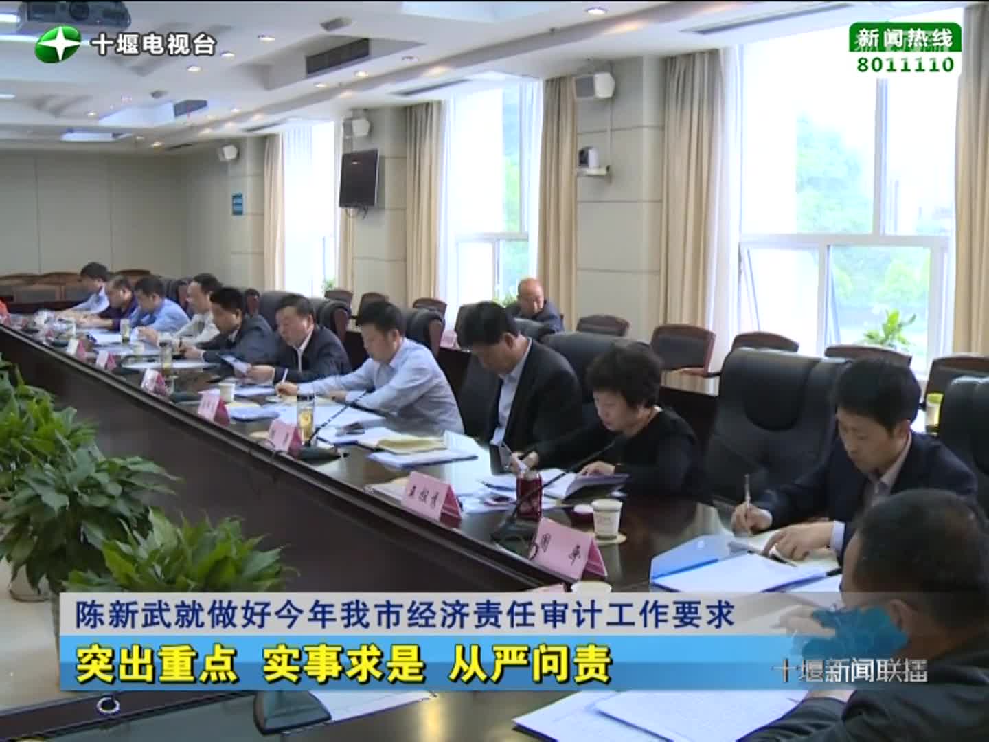 陈新武就做好今年我市经济责任审计工作要求