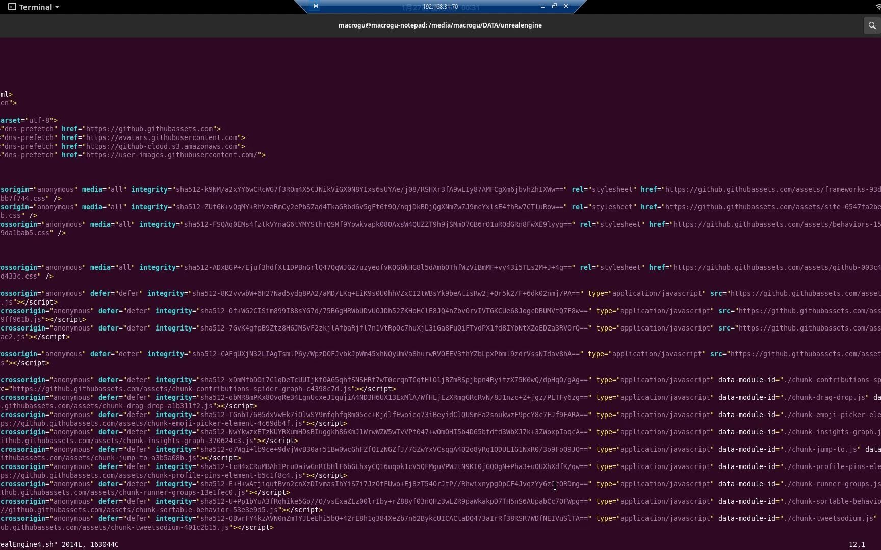 UE4 ubuntu 源码编译 linux