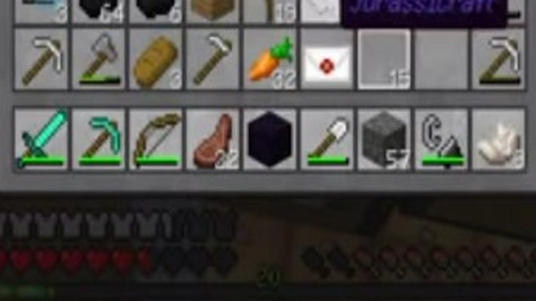 Minecraft 我的世界侏罗纪时代NO.6化石磨床 DNA测序器 新手小悠