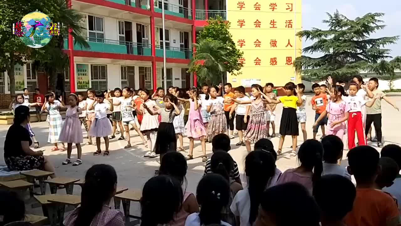 新学堂儿歌《春晓》手语舞二年级