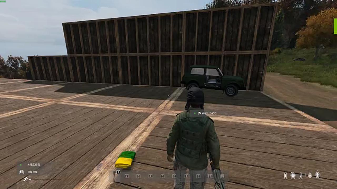 爱玩特色服扩展DayZ Expansion 高墙的建造方法