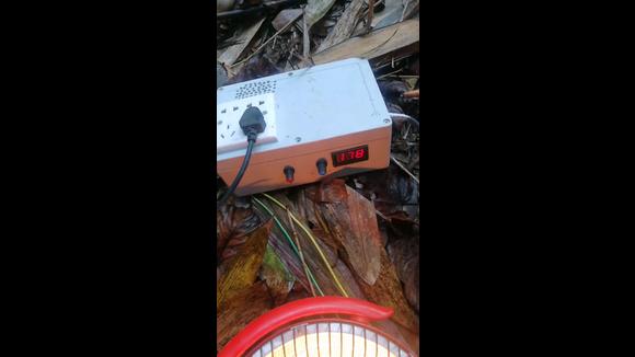 自制水力发电稳压器市电测试正常!测试一下效果到底如何?