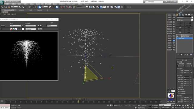 照明邦3d亮化设计教程3D灯光喷泉动画视频教程-粒子喷泉原理