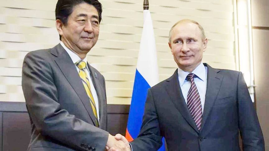 普京向安倍发贺电:很高兴你能参加阅兵活动!特朗普收到美媒警告