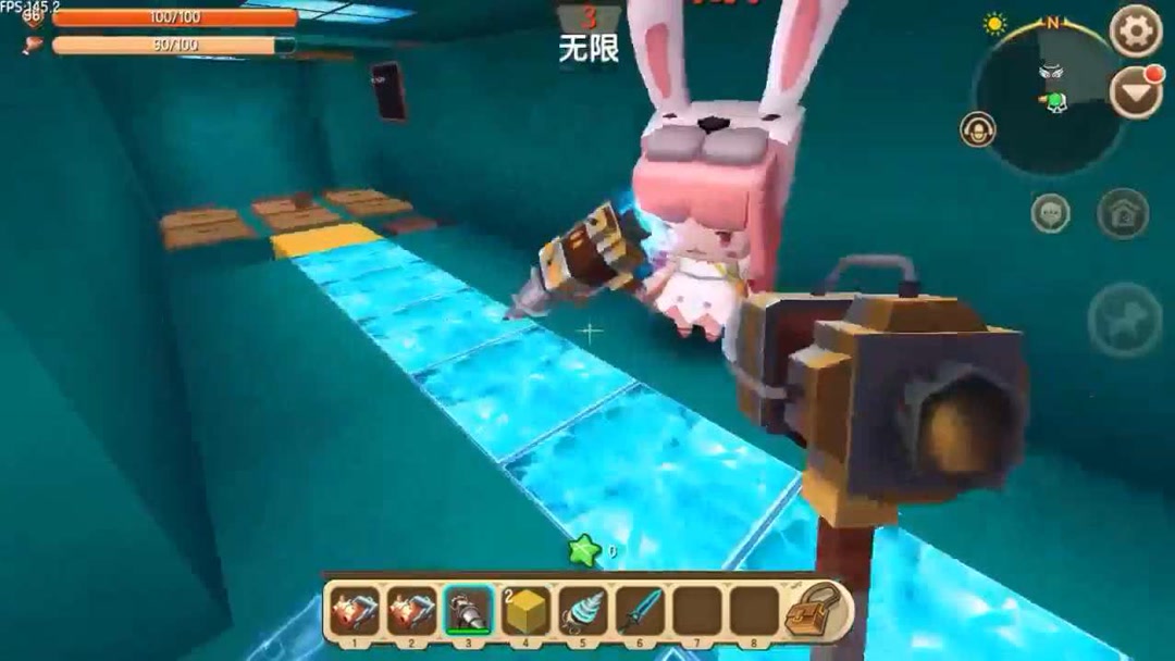 迷你世界 木鱼和小铃铛再一次的击败黑龙,维护了