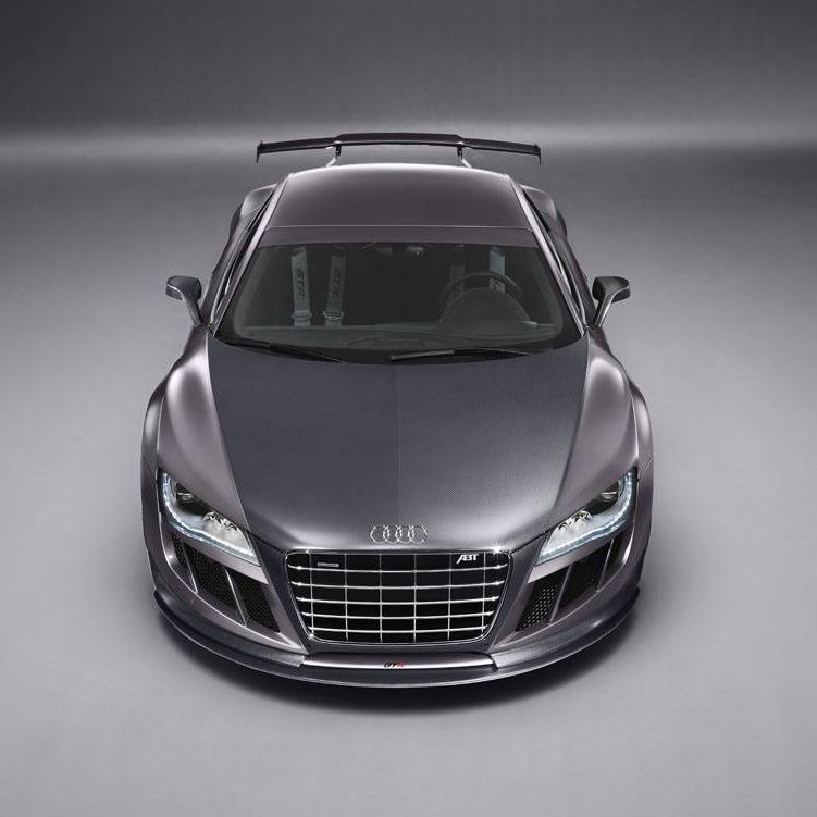 奔驰中的奥迪A6L 