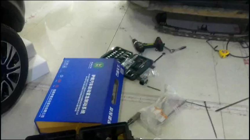 大众朗逸正在加装我们的智能防碰撞系统…#安全行车 #驾校学车