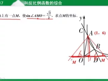 一次函数和反比例函数的综合