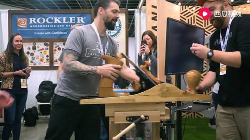 服了服了,男子打造一个超大号的木刨,这波操作太秀了