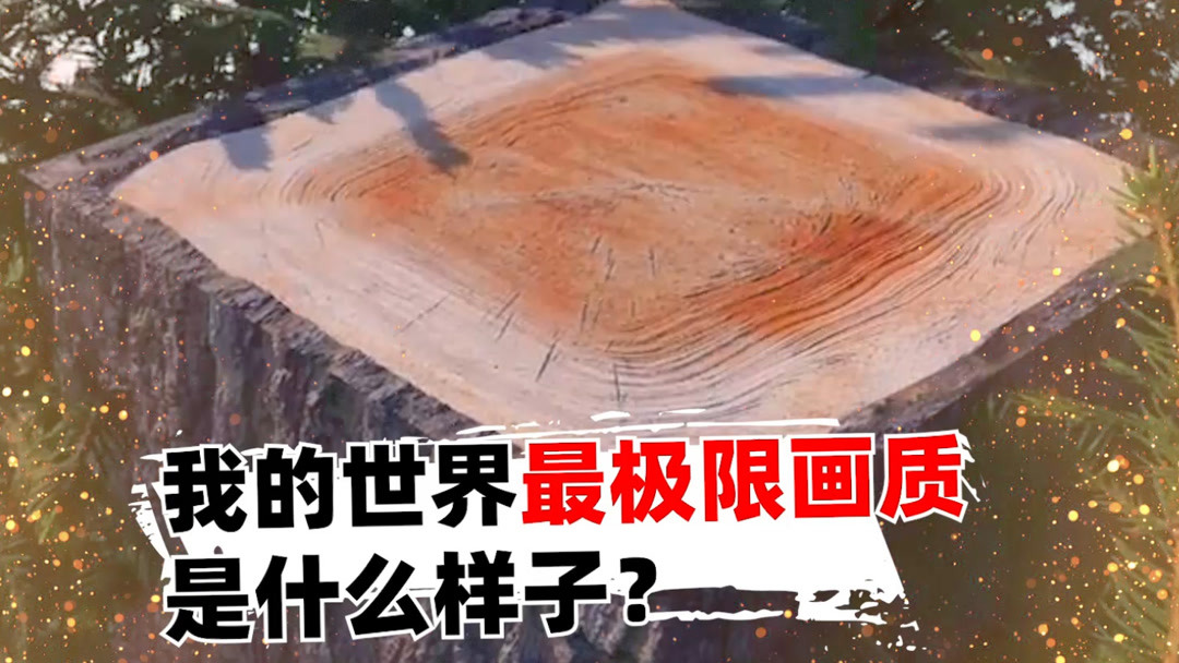 我的世界:我的世界最极限画质是什么样子?电脑要爆炸了