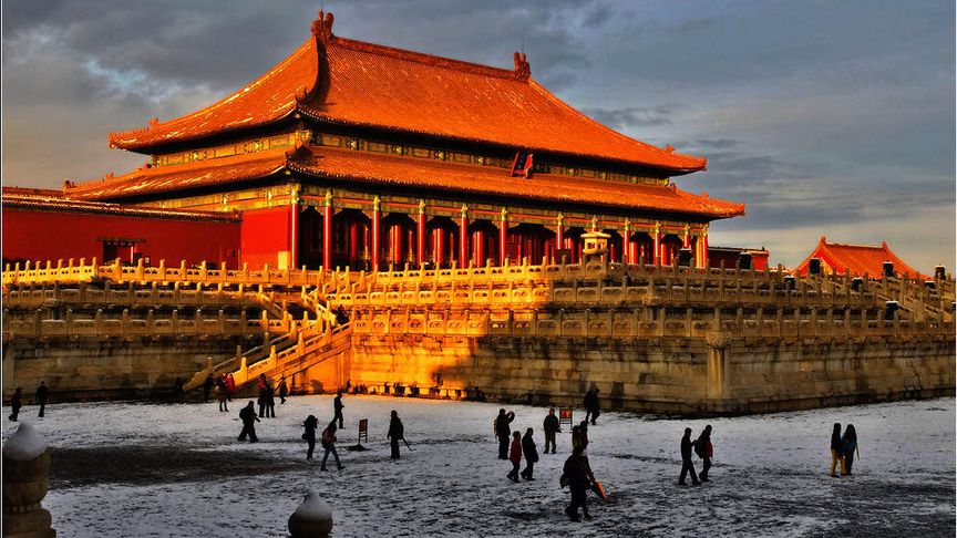 中国现存最大木构架建筑,曾屡遭焚毁