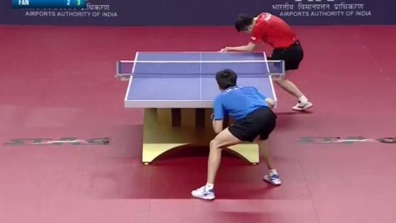 林高远PK樊振东,林高远近台挑打,真猛