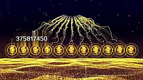 金色超震撼手印启动仪式(手印数量可增减)AE模板3413834led背景视频
