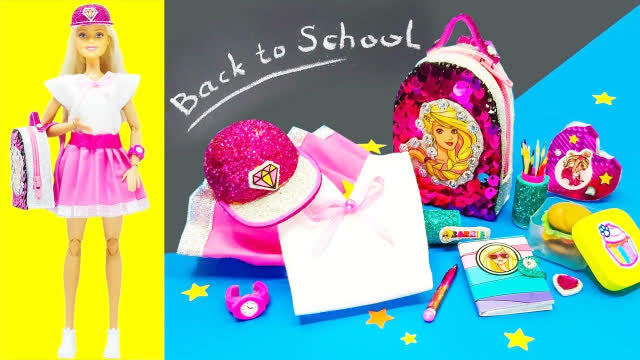 小小布料和针线就可以制作芭比娃娃衣服和裙子