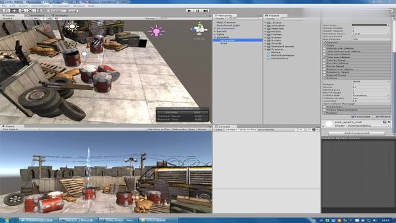 Unity粒子系统入门:第44讲,案例之碰撞回调函数
