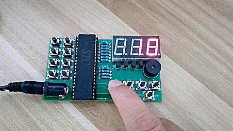 基于51单片机八路抢答器设计PCB制作(进展光电科技)
