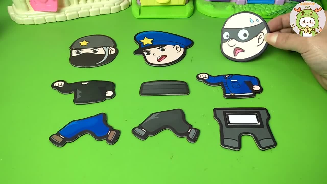 警察叔叔要去抓小偷了,动画剧场秀