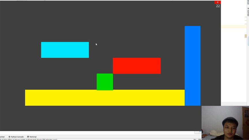 python中ursina 3D游戏引擎中的二维平台游戏控制器