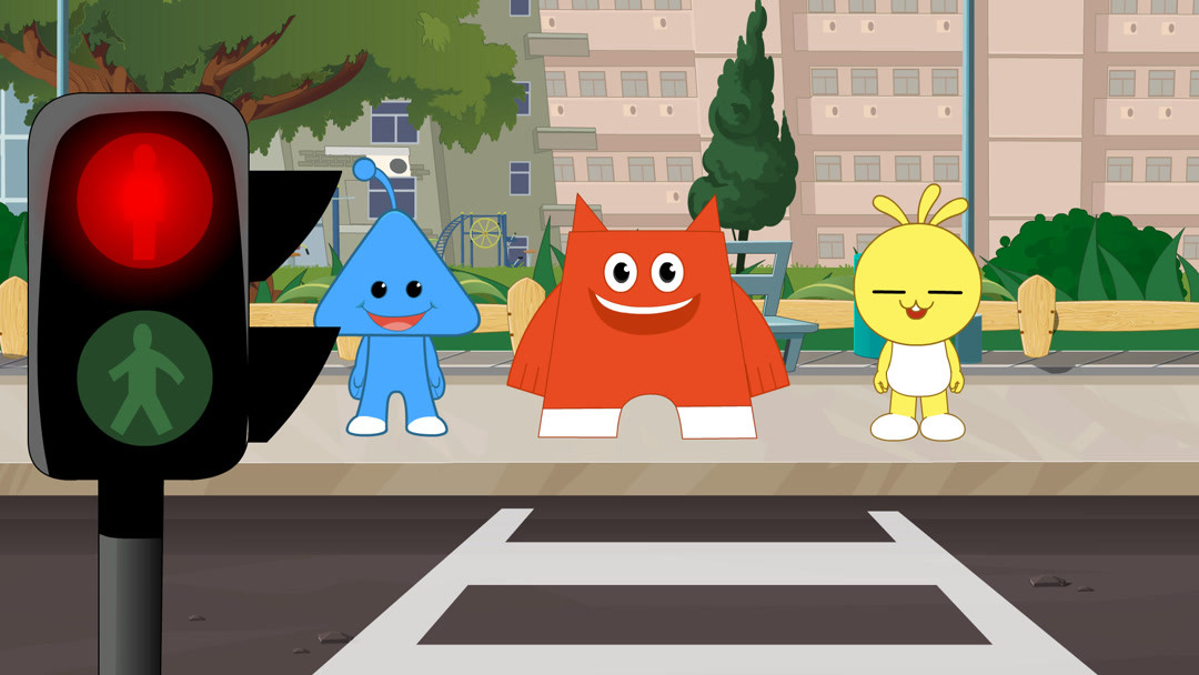 积木宝贝安全儿歌 第1集 红绿灯之歌