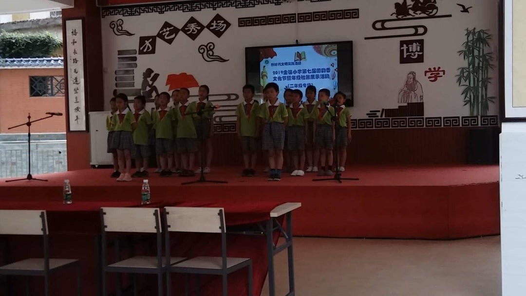 古诗朗诵比赛03 少儿才艺表演 少儿教学儿童舞蹈 儿童歌曲