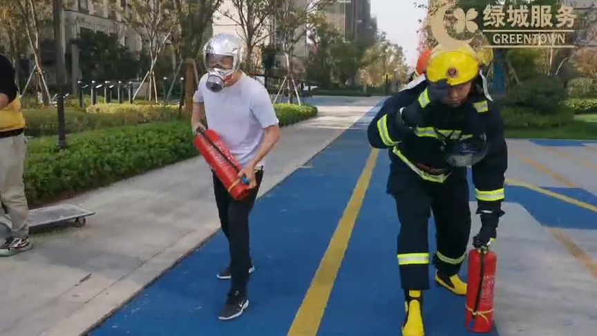 勇士出征,力争佳绩#绿城服务 #绿城物业 集团大比武,刻苦训练