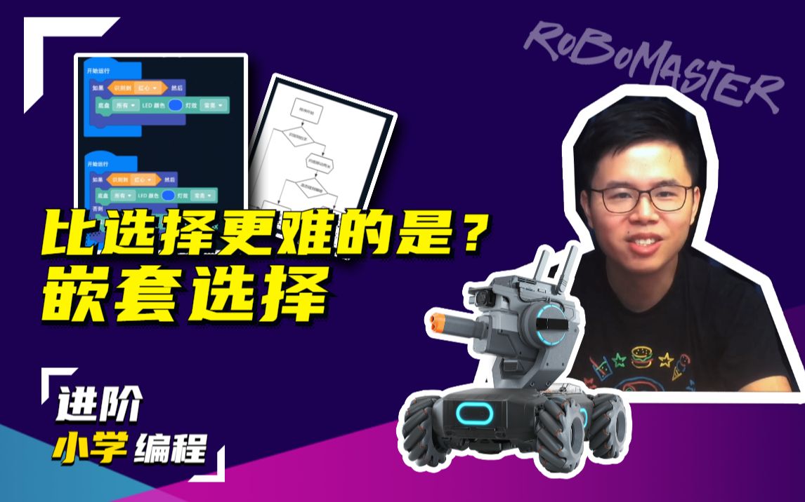 【图形化编程应用】E04 比选择更难的是?——嵌套选择