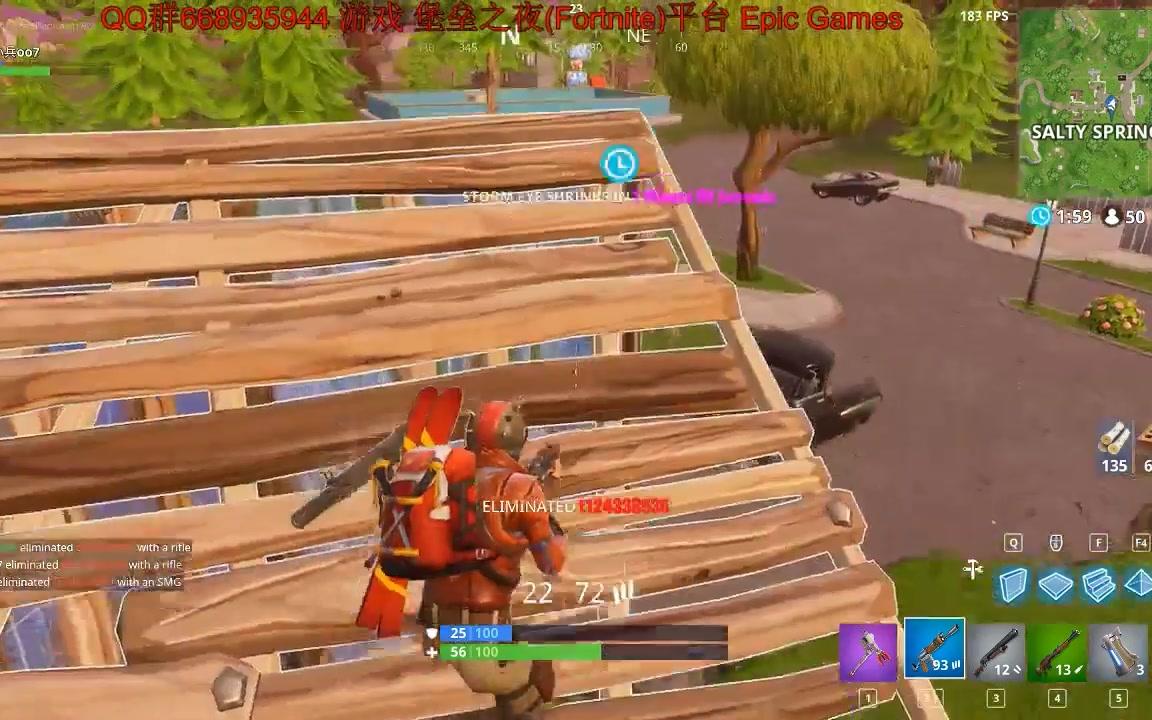 堡垒之夜国际服极速吃鸡14分钟