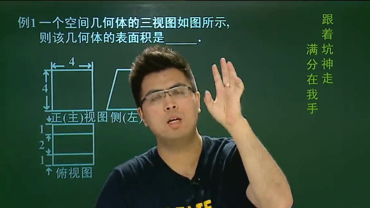高一数学:立体几何三视图专题,学会考试不丢分
