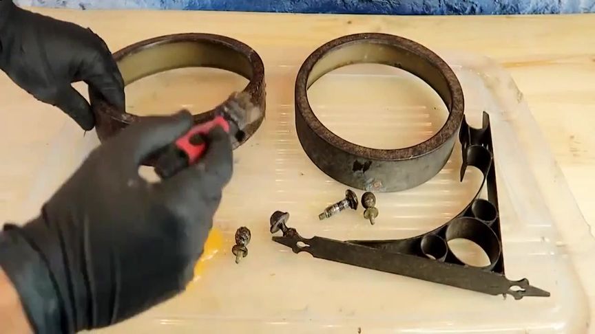 一个生锈的时钟,被大神翻新后,简直可以收藏了!