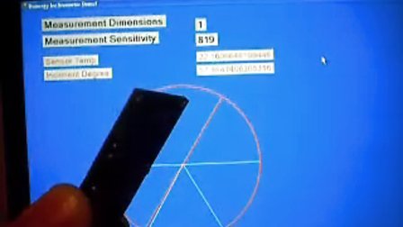 倾角传感器Demo1