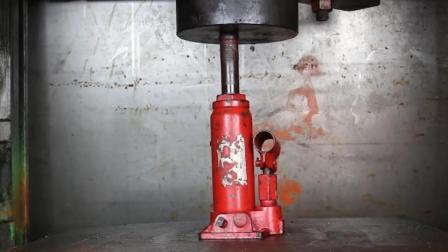 当液压机遇到千斤顶会怎样?让我们一起来感受一下吧!