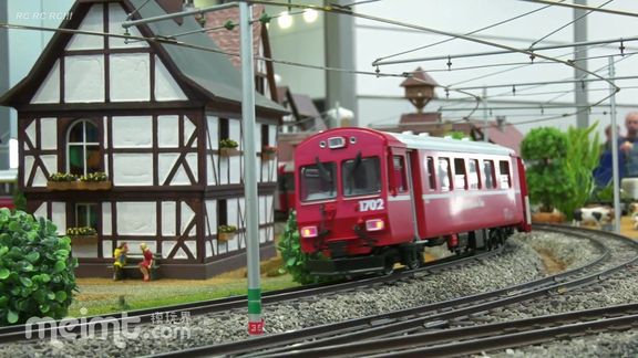 神奇的铁路轨道模型-模型机车,模型火车