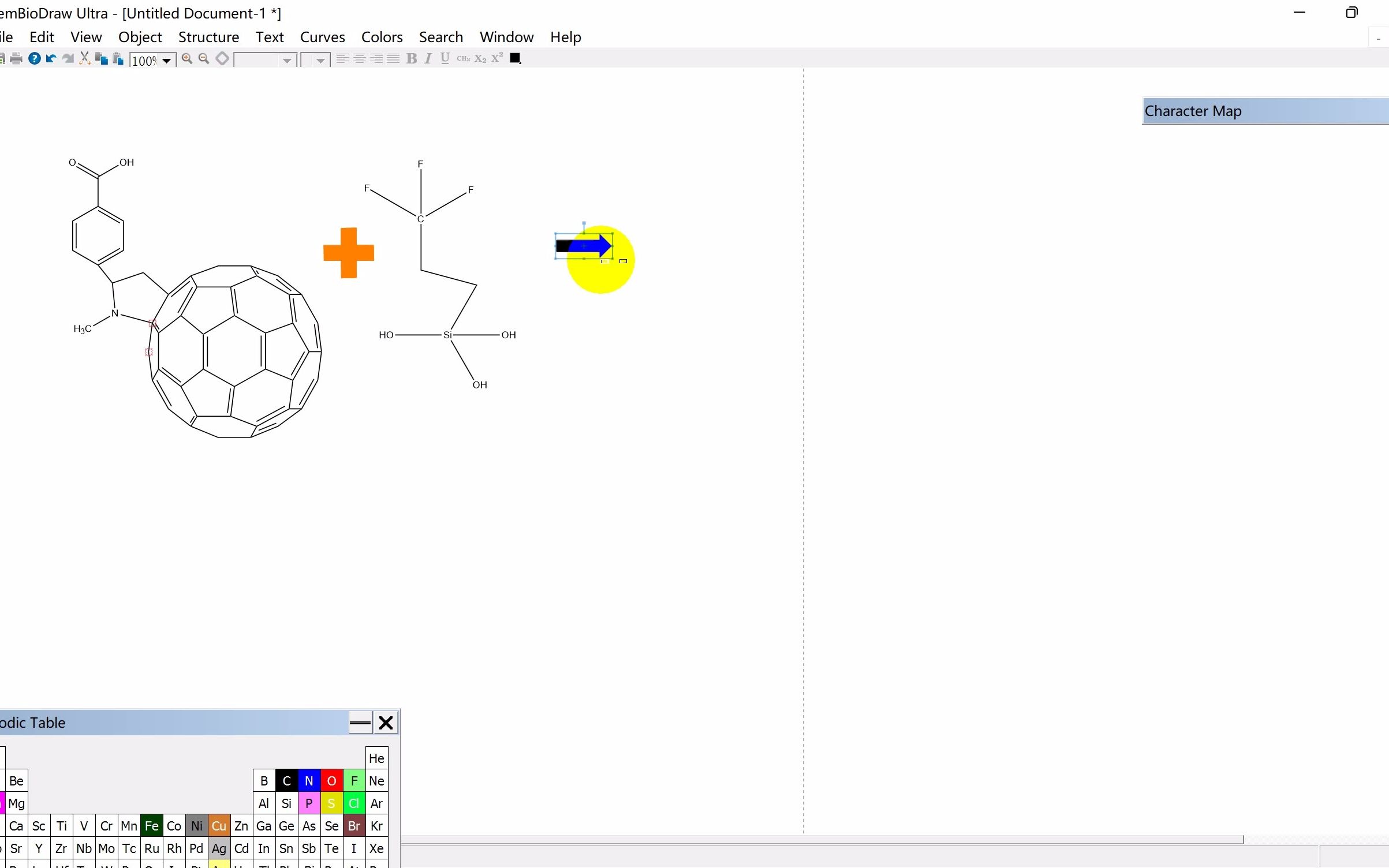 Chembiodraw 画图及表格