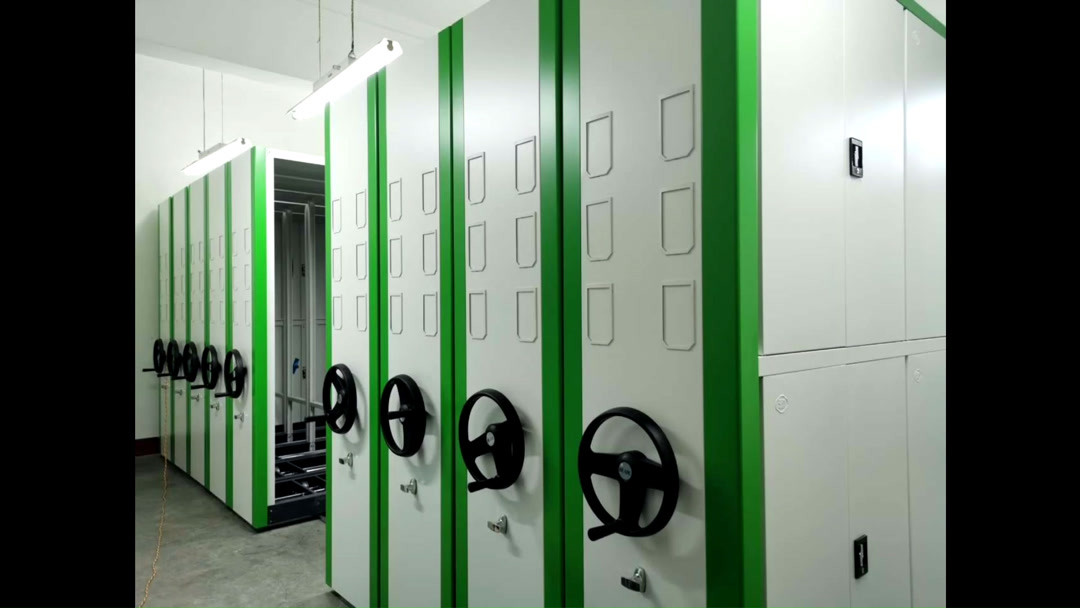 洛阳花都集团密集架厂家、档案馆密集架直销、高档档案馆密集架、