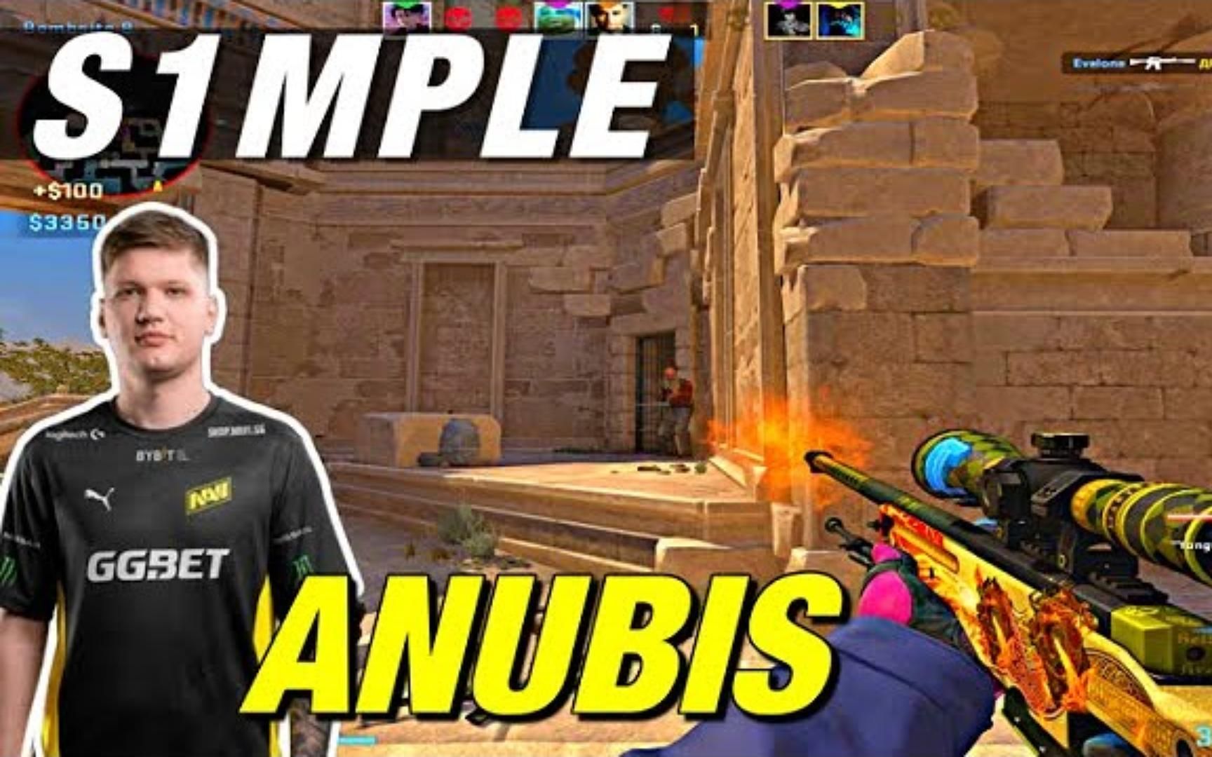 Simple熟悉新地图28杀,开始吊打对手,大狙怎么甩都有