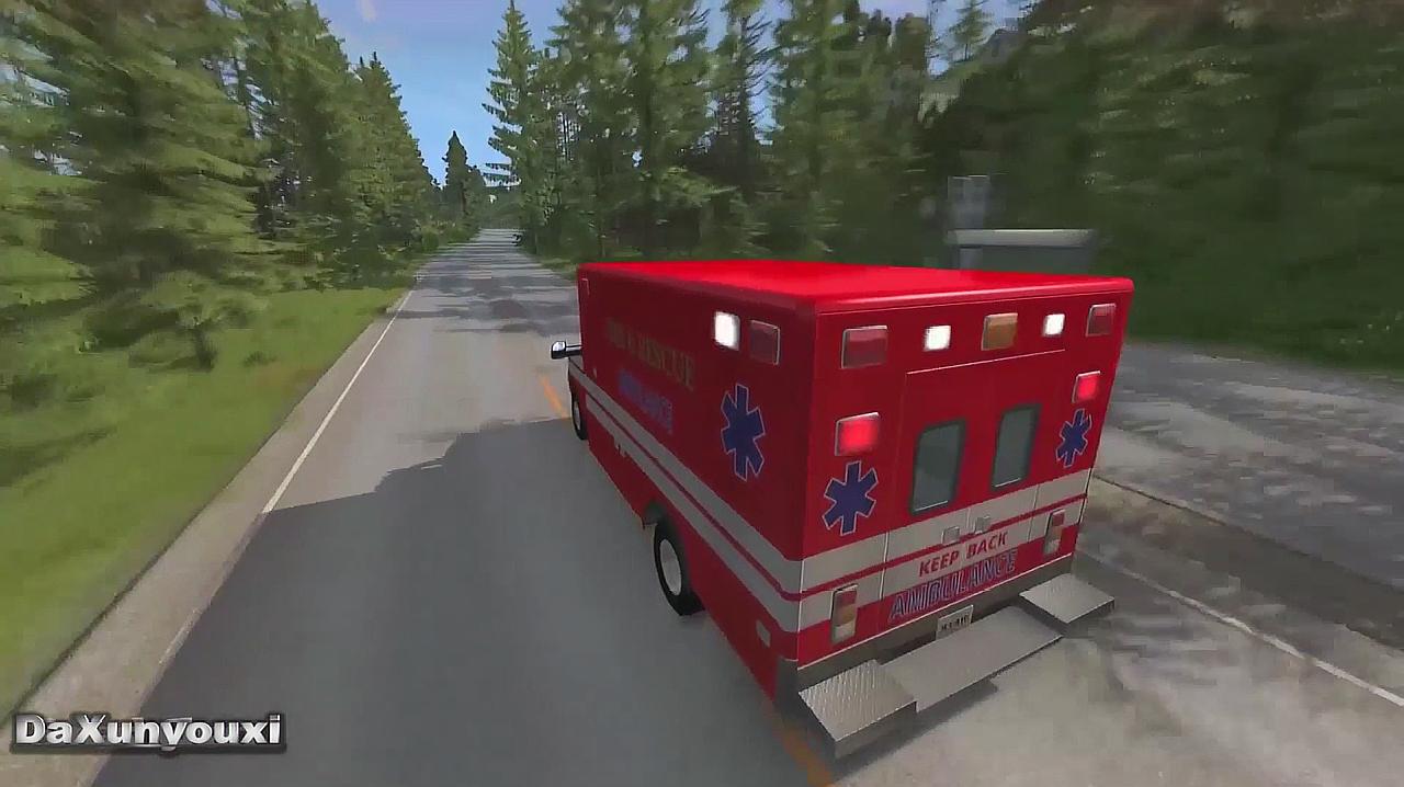 车祸模拟器:房车遇连环车祸无法及时刹车直接卷入其中