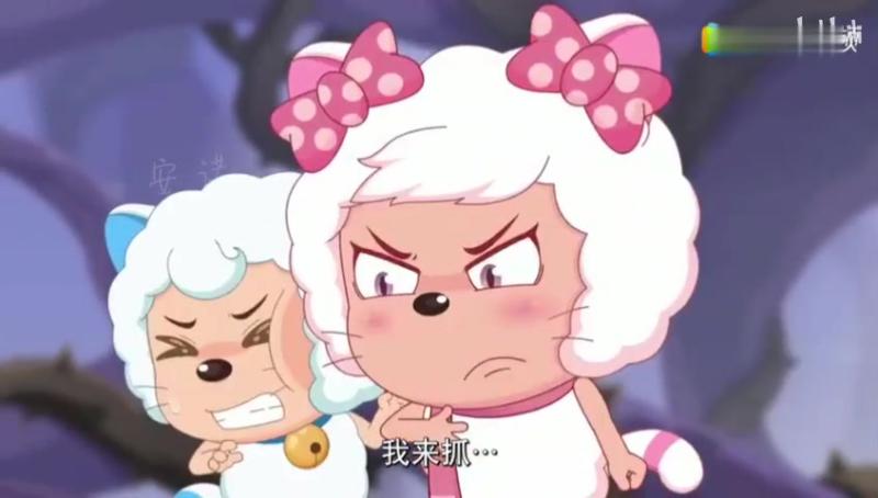 喜羊羊和美羊羊黑化后的互怼日常