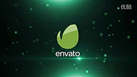 ae16101506 炫美的粒子光束冲击爆破出logo标志的AE模板