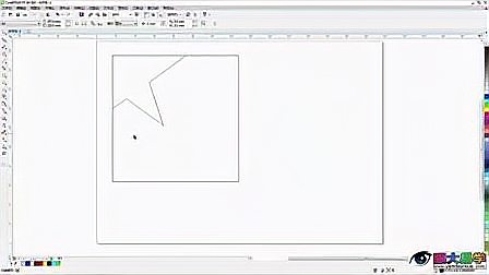 眼大易学 coreldraw入门教程 图框精确剪裁对象