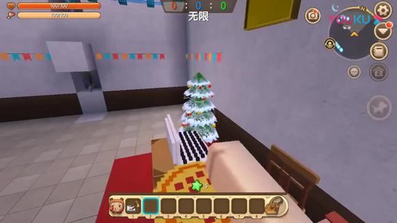木鱼迷你世界联机,恐怖解密地图,小铃铛成功逃出了恐怖披萨店!