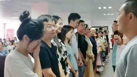 广安代市中学师徒结对仪式