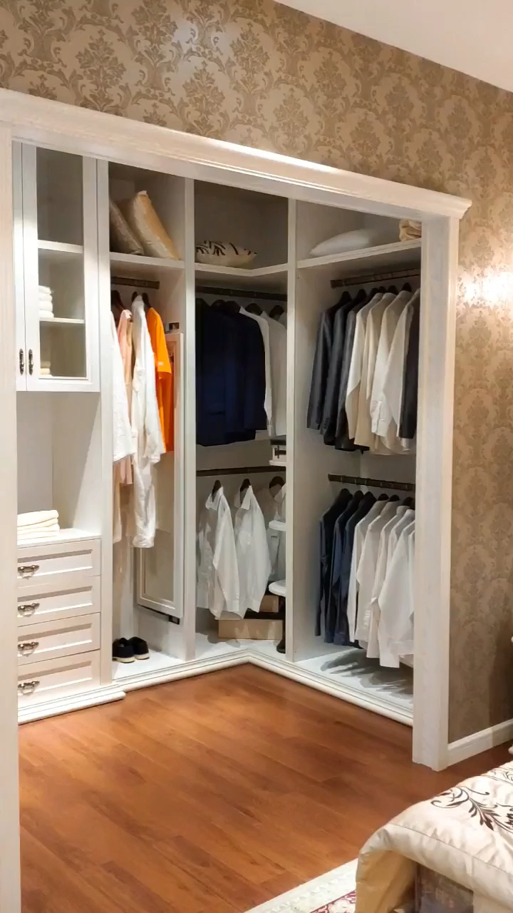 主卧一体的衣帽间,真的超超超超喜欢