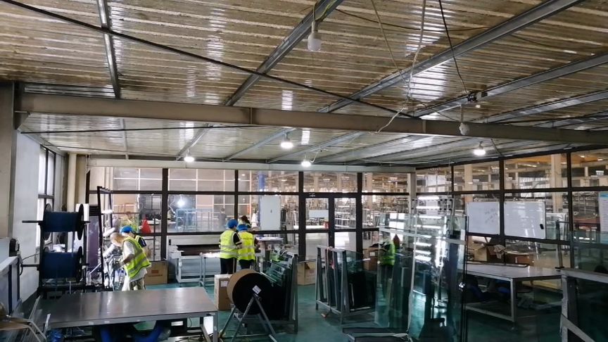 系统门窗生产//中空玻璃加工