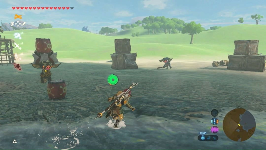 【大白】塞尔达传说旷野之息大白化身机车人马游荡海拉鲁